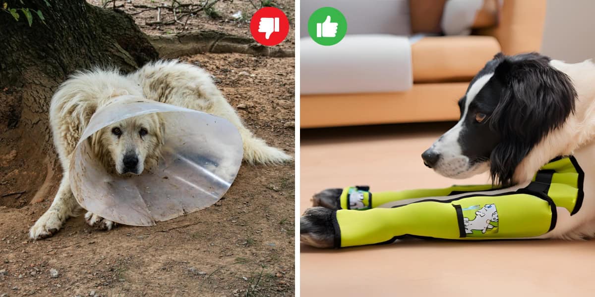 7 Best Alternative To Dog Cones | DIY, Vet-Recommended & More — Ecowiser